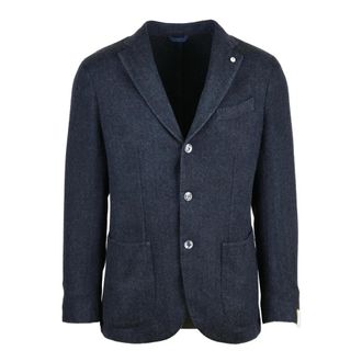 L.B.M. 1911 Blazer Stondato - - Jackets - Herren - Blau - M