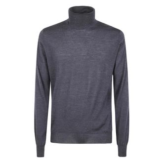 FILIPPO DE LAURENTIIS Dv1Ml Rm16R Pull &agrave; col roul&eacute; - Homme - Pulls - Gris - Taille: 5XL
