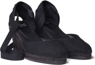 Toni Pons Espadrilles noires en textile, Noir, 38 EU