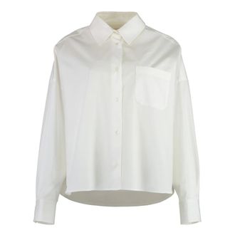 Max Mara Damen, Blusen & Hemden, Wei&szlig;, LGr&ouml;&szlig;e