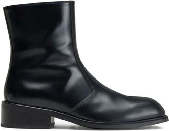 Christophe Lemaire Homme, Chaussures, Noir, Taille: 44 EU Bottines Zipp&eacute;es