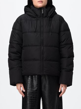 Disclaimer Gesteppte kurze Pufferjacke mit Kapuze und Trichterkragen