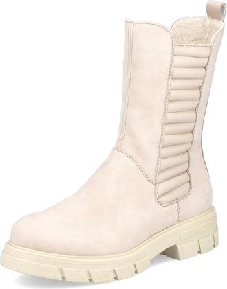 Rieker Damen Klassische Stiefeletten Z9181, Frauen Stiefeletten,reißverschluss,Bootee,Booties,halbstiefel,Kurzstiefel,beige (62),37 EU / 4 UK