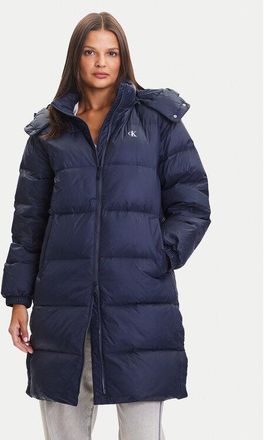 Calvin Klein Jeans Daunenjacke Essential LV047D502G Dunkelblau Regular Fit