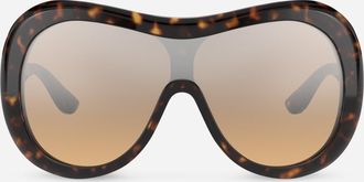 Dolce & Gabbana Sonnenbrille Dna - Frau Sonnenbrillen Gelb Acetat Onesize