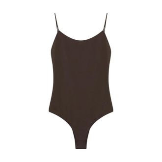 Jacquemus Femme, Maillots de bain, Brun, Taille: 40 FR One-piece