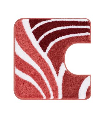 Kleine Wolke Badteppich WC-Vorleger Flame, 55x55 cm, Marsala