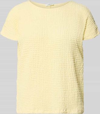 s.Oliver Red Label Relaxed Fit T-Shirt mit Strukturmuster