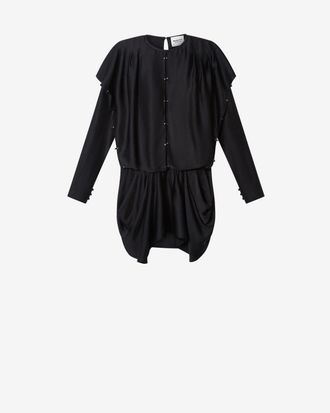 Isabel Marant Robe Blissa - Femme - Noir - Taille34 - Marant &Eacute;toile