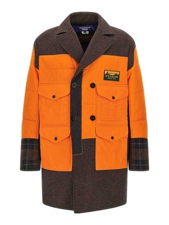 Junya Watanabe Manteau Rembourr&eacute; - Multicolore