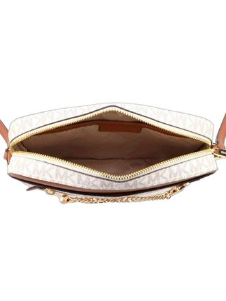 Michael Kors Jet Set Travel Crossbody Bag - Vanilla