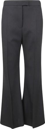 Valentino Garavani Femme, Pantalons, Noir, Taille: 38 FR Dry Diagonal Wool Pants