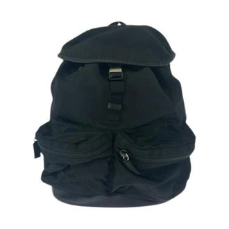 Prada Pre-owned Tessuto Nylon Rucksack - - Pre-owned - Damen - Schwarzk - ONE SIZE