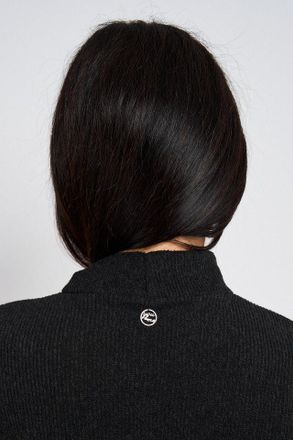 Seidel Moden Rollkragenpullover mit feinem Strickmuster / mit Viskose und Stretch / MADE IN GERMANY