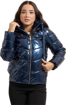Yes-Zee YES Zee, Femme, Vestes, Bleu, Taille: 36 FR J035-Gf000710 Jacket