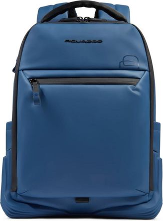 Piquadro Homme, Sacs, Bleu, Taille: ONE Size Sac &agrave; dos de voyage &agrave; roulettes format cabine 14