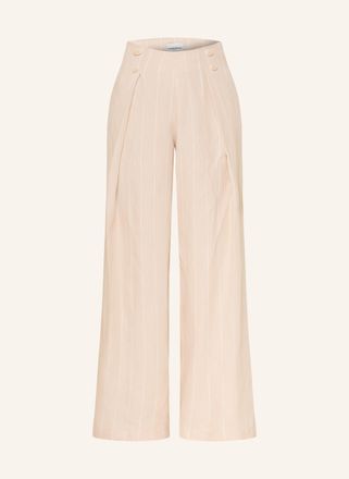 Claudie Pierlot Claudie Pierlot Marlenehose Mit Leinen beige