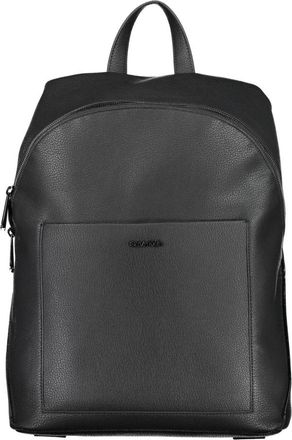 Calvin Klein Homme, Sacs, Noir, Taille: ONE Size Sac &agrave; Dos pour Ordinateur Portable Noir avec Bretelles R&eacute;glables