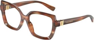Dolce & Gabbana Femme, Accessoires, Brun, Taille: 55 MM Butterfly Frame