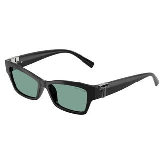 Tiffany & Co. Rechteckige Sonnenbrille - - Accessories - Damen - Schwarzk - 53 MM