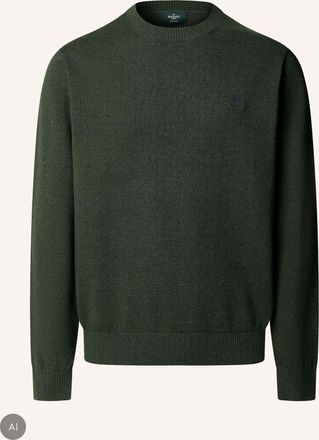 Hackett Pullover Hrtg Cotton H Crew gruen
