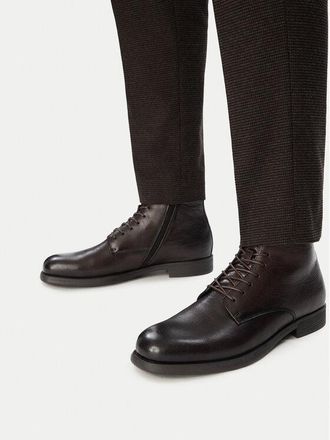Badura Schn&uuml;rschuhe EO-FERRO-01 Dunkelbraun