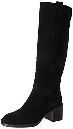 Geox Femme D Giulila F Bottes, Black, 39 EU