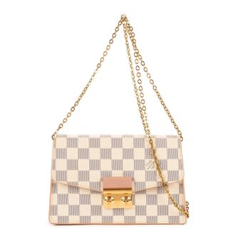 Louis Vuitton Crossbody Bags - Croisette Wallet on Chain - Gr. unisize - in Wei&szlig; - f&uuml;r Damen