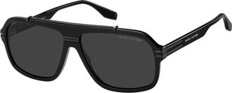 Marc Jacobs Schwarz/Graue Sonnenbrille 840/S - - Accessories - Herren - Schwarzk - 60 MM