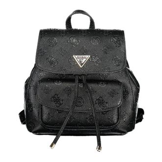 Guess Schwarzer Damenrucksack Cresidia - - Bags - Damen - Schwarzk - ONE SIZE