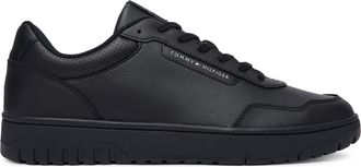 Tommy Hilfiger Sneakers Tommy Hilfiger Th Basket Core Leather FM0FM05927 Schwarz