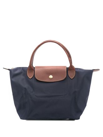 Longchamp petit sac à main Le Pliage - Bleu