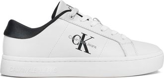 Calvin Klein Jeans Sneakers Calvin Klein Jeans Classic Cupsole Lowlaceup Lth Wn YW0YW01444 Weiß