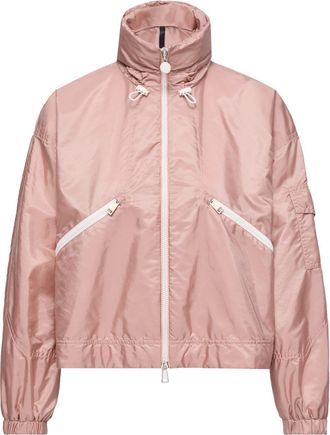 Moncler Moncler Marmacy Hooded Rain Jacket, Women, Pink, Size: 00