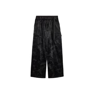 Yohji Yamamoto Weite Hosen - - Trousers - Herren - Schwarzk - M