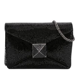 Valentino Pre-owned One Stud Umh&auml;ngetasche - - Pre-owned - Damen - Schwarzk - ONE SIZE