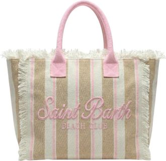MC2 Saint Barth Femme, Sacs, Beige, Taille: ONE Size Beach Club Tote