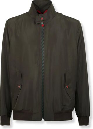 Kiton Homme, Vestes, Brun, Taille: 2XL Bomber Vestes