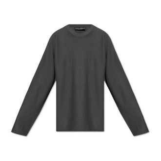 Dolce & Gabbana Wollpullover - - Knitwear - Herren - Grau - S