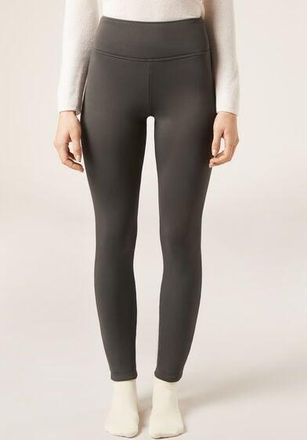Calzedonia Thermo-leggings Plush Grau