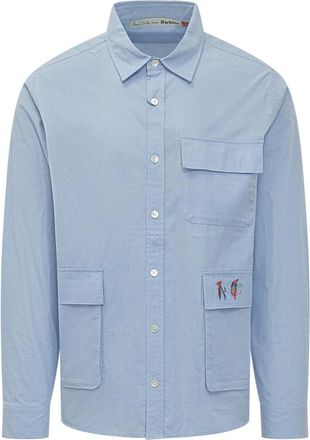 Barbour Homme, Chemises, Bleu, Taille: XS Swale Shirt