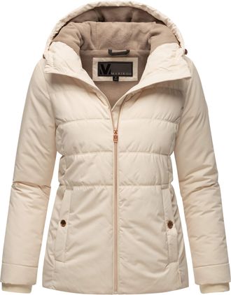 Marikoo Damen Steppjacke mit Fleece-Innenfutter & Kapuze - Alemee