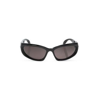 Balenciaga Swift Oval Sonnenbrille - - Accessories - Damen - Schwarzk - ONE SIZE