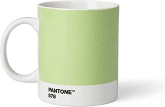 Copenhagen Design Pantone Kaffeetasse, Porzellan, Light Green 578, 8.4 x 8.4 x 12.1 cm