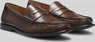 HUGO BOSS Loafer aus echtem Leder