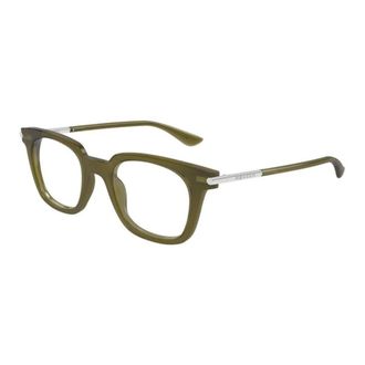 Alexander McQueen Optische Fassung - - Accessories - unisex - Gr&uuml;n - 48 MM