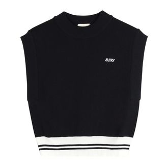 Autry Damen, Strickwaren, Schwarzk, SGr&ouml;&szlig;e