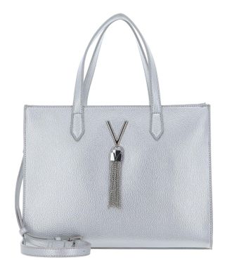 Valentino Divina Shopping Bag Argento