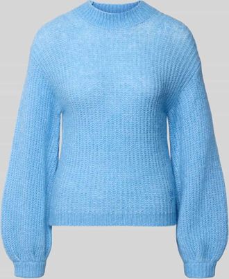 HUGO BOSS Pullover aus Wolle mit Ballon&auml;rmeln Modell Siforo