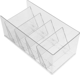 Valiclud Transparente Schmuck Kosmetik Organizer Aufbewahrungsbox f&uuml;r Badezimmer Schminktisch mit Gro&szlig;em Fassungsverm&ouml;gen Vielseitig f&uuml;r Lippenstift Halsketten
